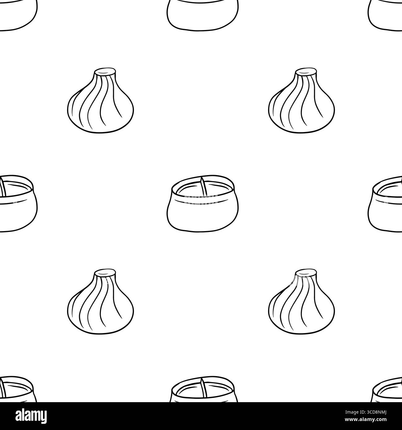 Khinkali georgian food Black and White Stock Photos & Images - Alamy