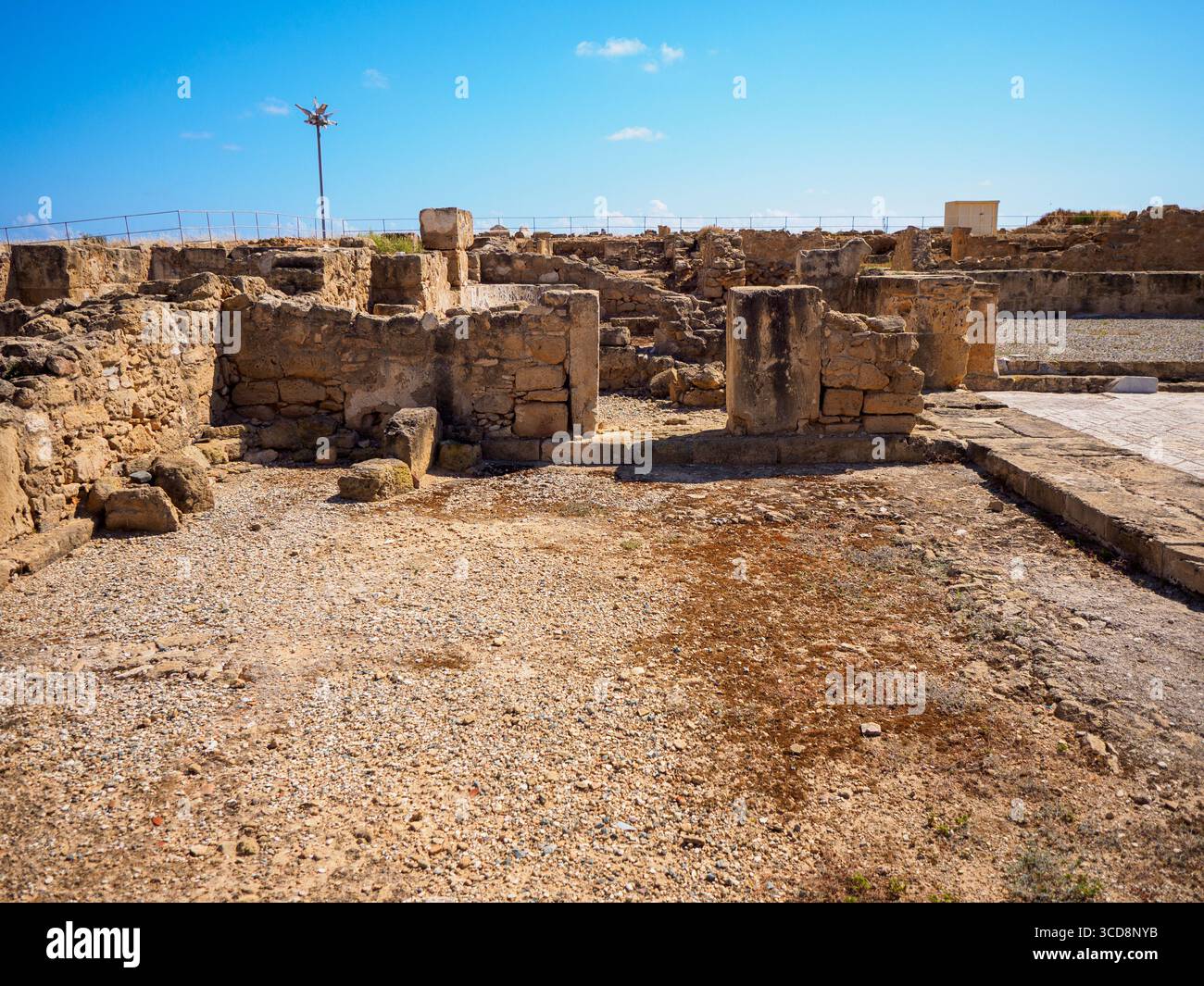 Nea Pafos Archaeological site, House of Theseus, Paphos, Cyprus Stock ...