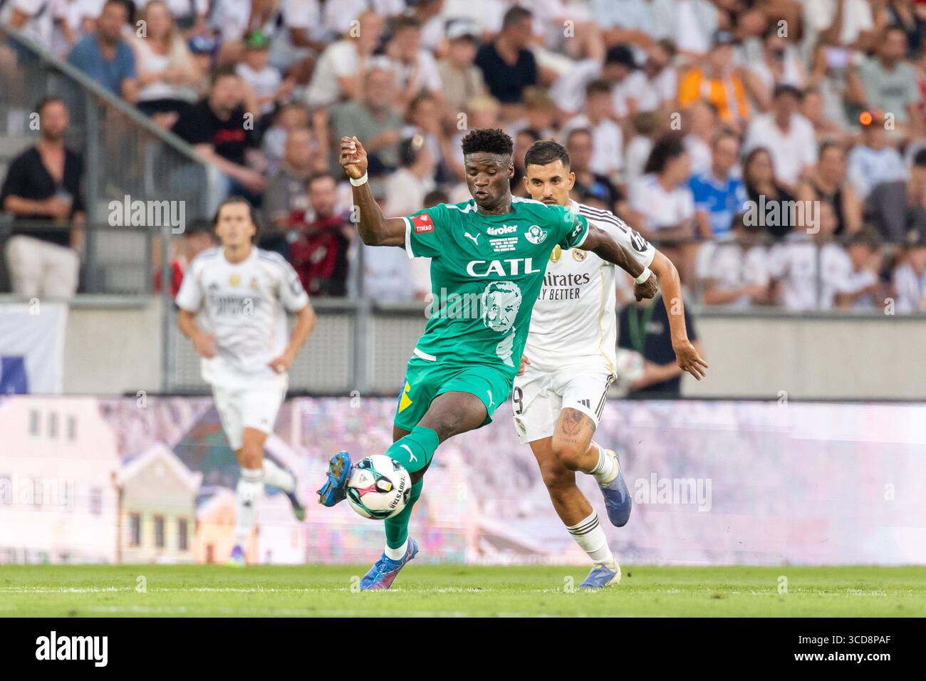 ABD0142 20250812 - INNSBRUCK - ÖSTERREICH: v.l. Dani Ceballos (Madrid ...