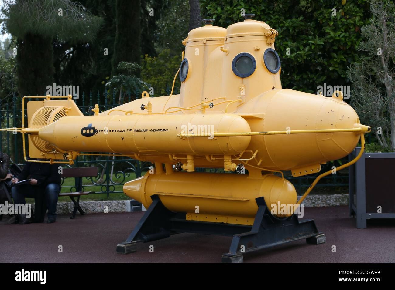 This submarine is the SP-350 L'Aurore, a French-built submersible ...