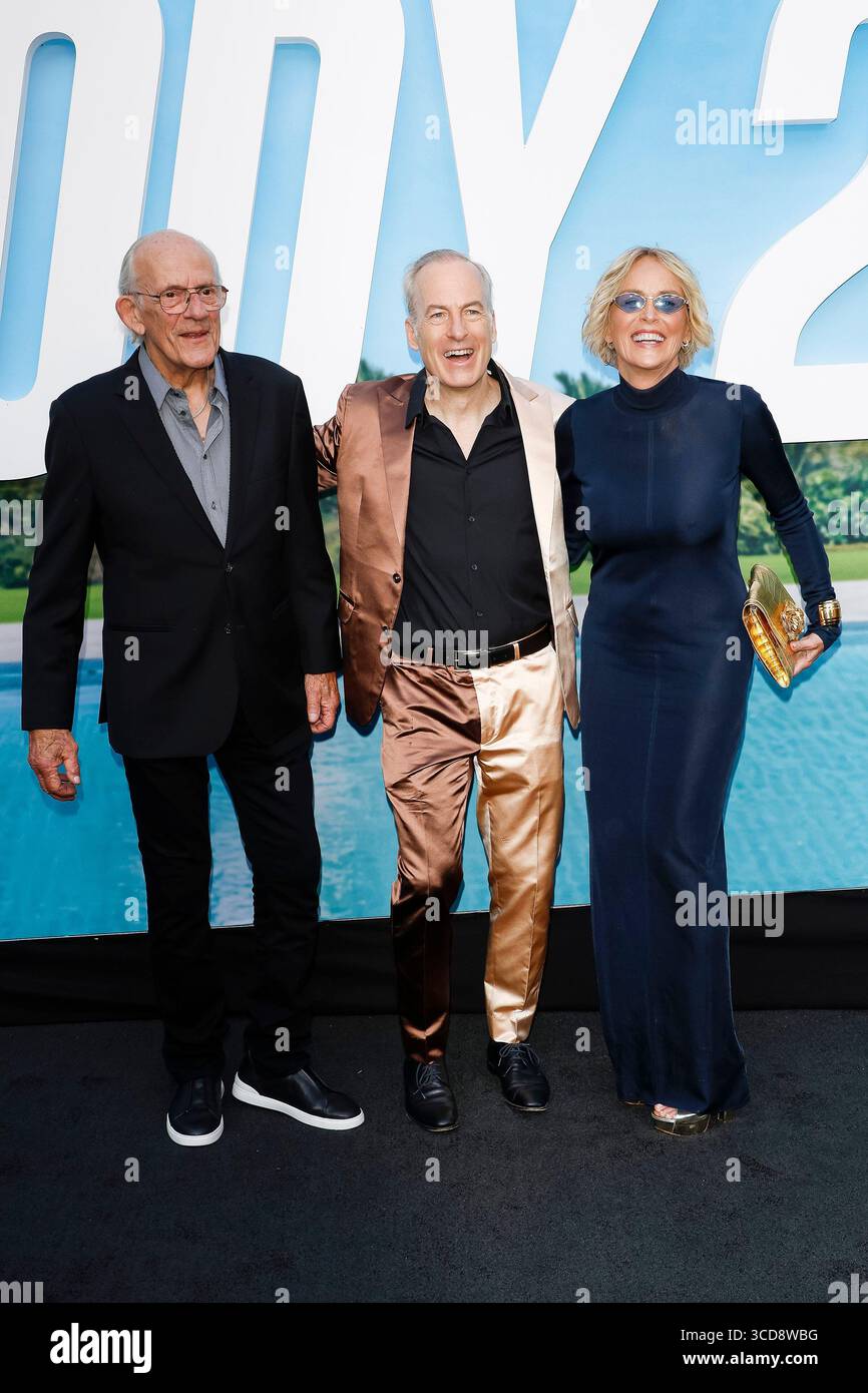 August 11, 2025, Los Angeles, California, USA: Christopher Lloyd, Bob ...
