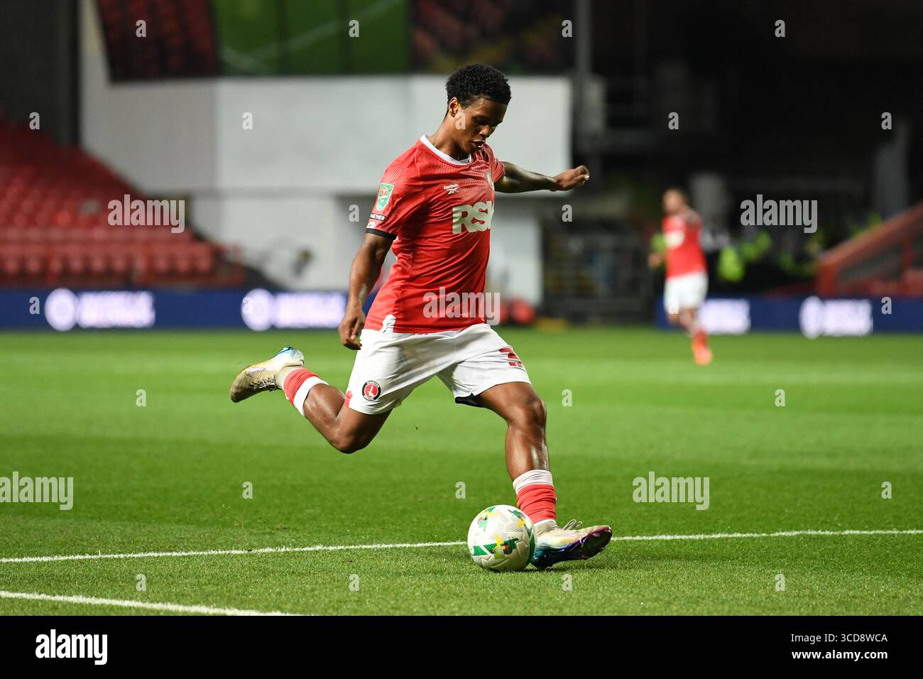 London, England. 12th Aug 2025. Henry Rylah during the Carabao Cup ...