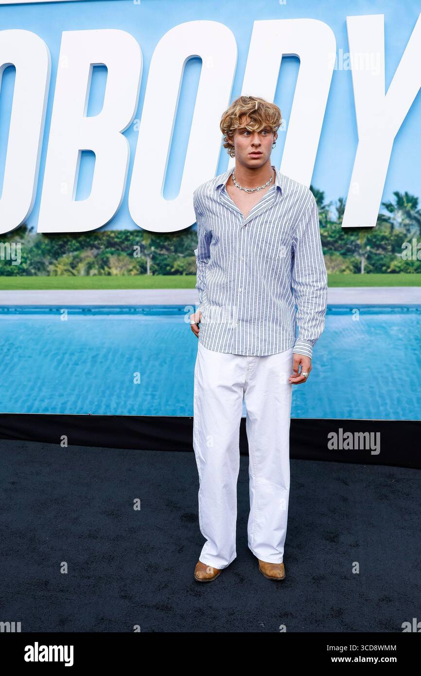 August 11, 2025, Los Angeles, California, USA: Landon Boyce at the ...