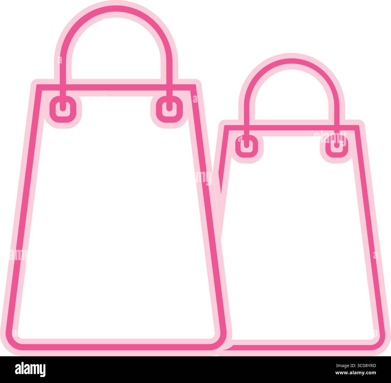 Shopping carrier bags Stock Vector Images - Alamy