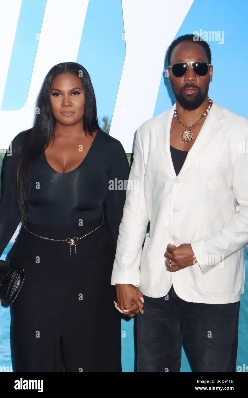 Talani Rabb, RZA 08/11/2025 The Premiere of “Nobody 2” held at the TCL ...