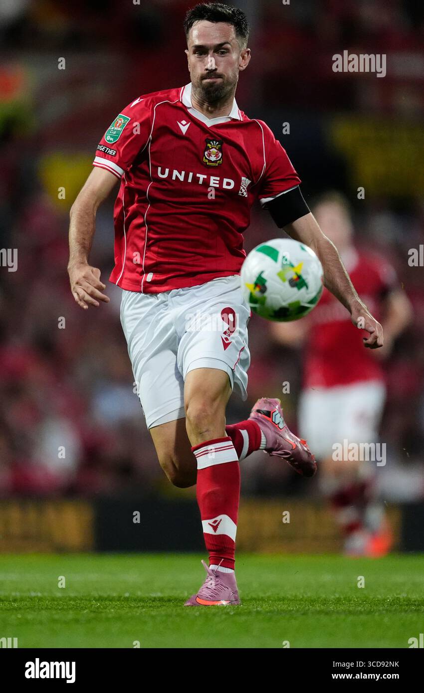 RETRANSMITTING CORRECTING NAME FROM Ollie Palmer TO Ryan Hardie Wrexham ...