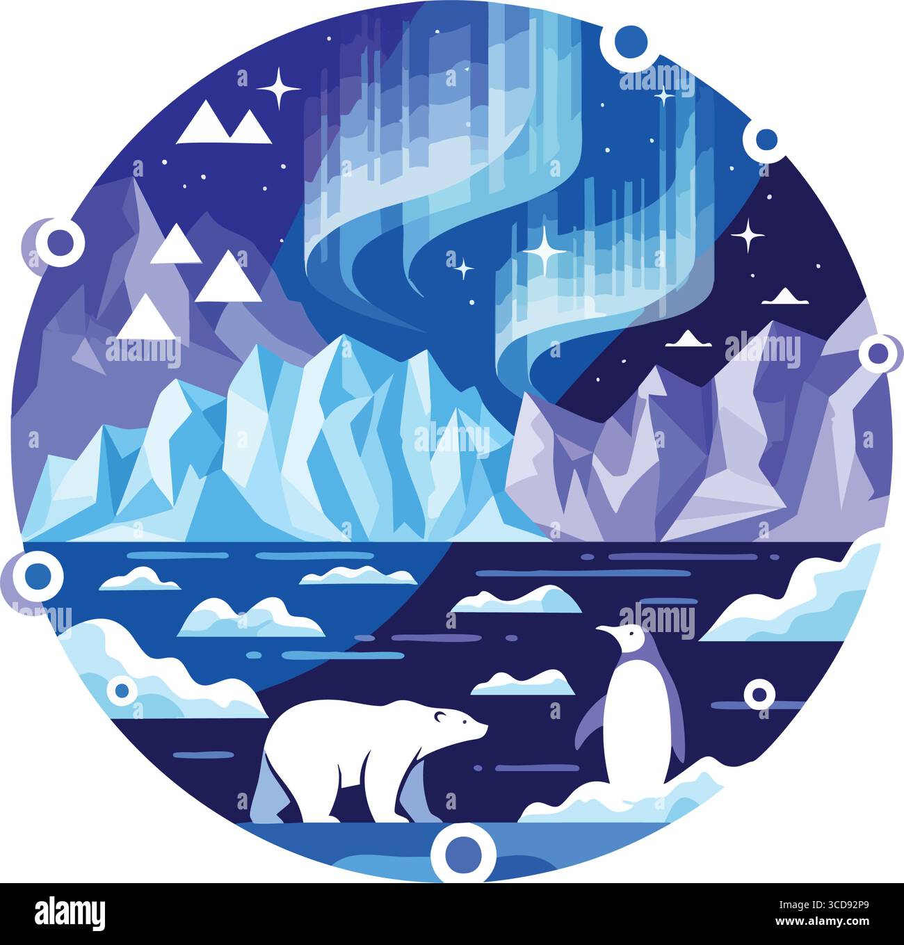 Polar journey Cut Out Stock Images & Pictures - Alamy