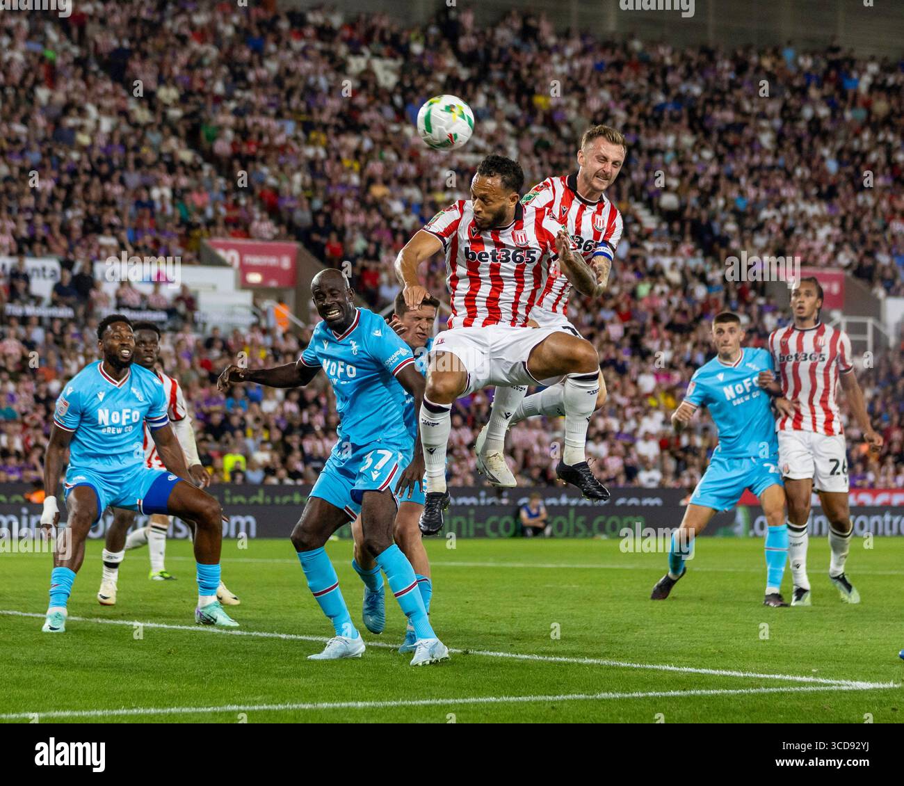 12th August 2025; Bet365 Stadium, Stoke, Staffordshire, England; EFL ...