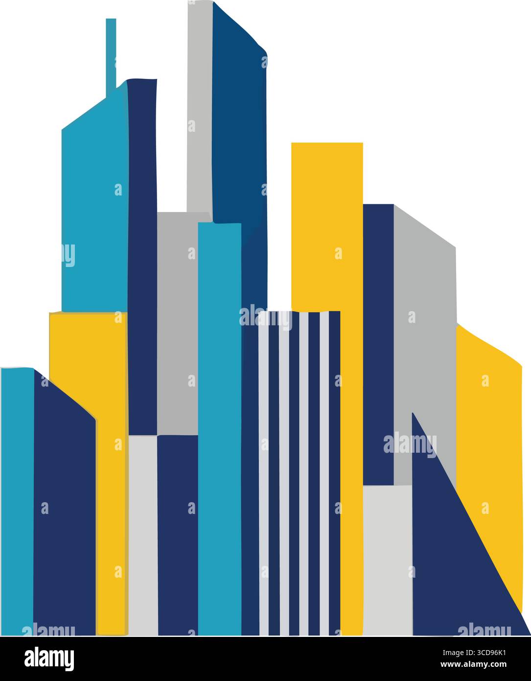 Dynamic urban architecture Stock Vector Images - Alamy