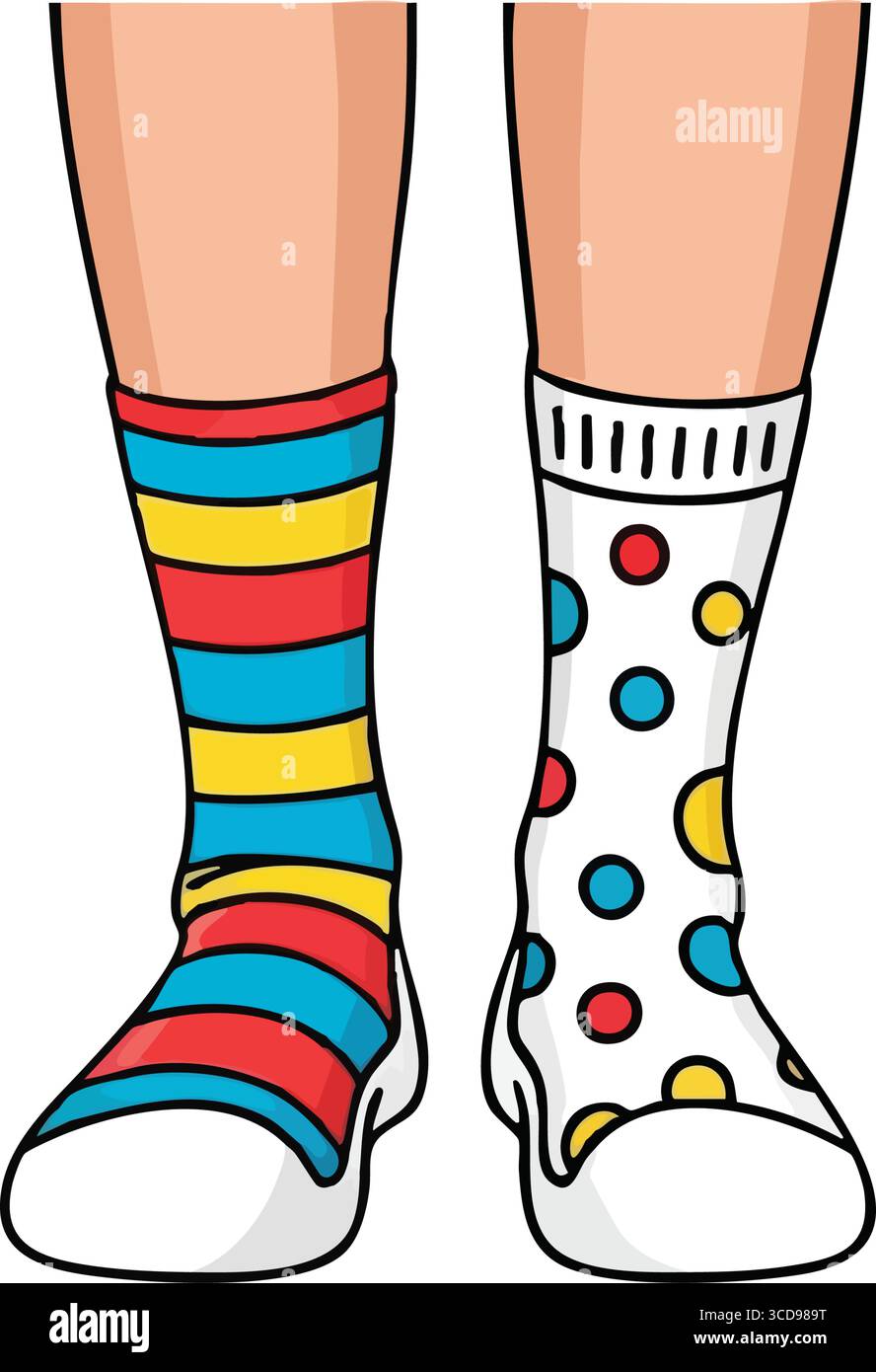 Hosiery trend Stock Vector Images - Alamy