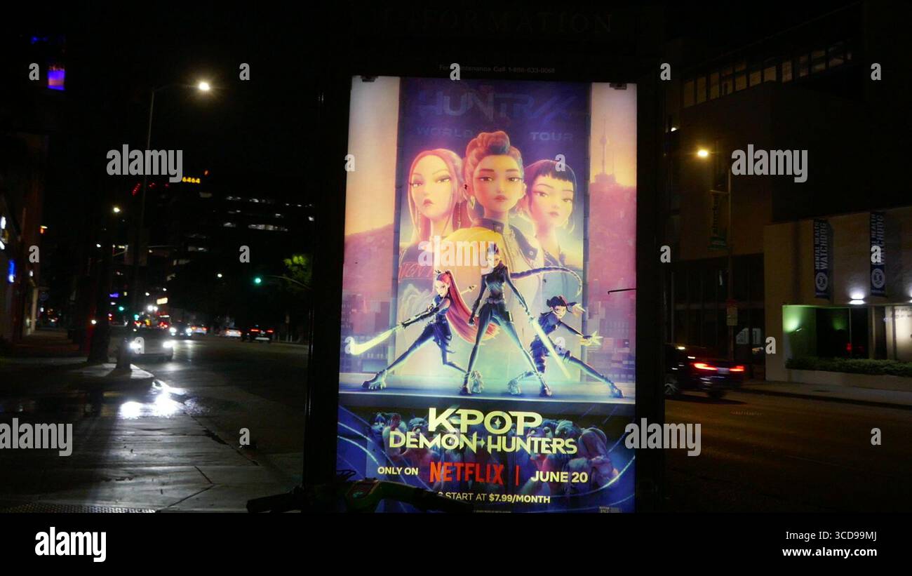 Los Angeles, California, USA 10th August 2025 Kpop Demon Hunters ...