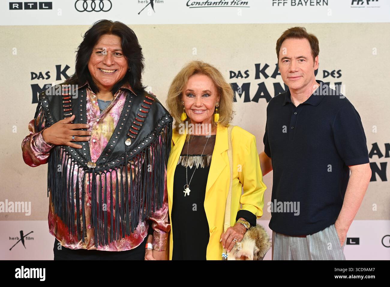 From left: Alan Tafoya, Hella BRICE, Michael Bully HERBIG (director ...