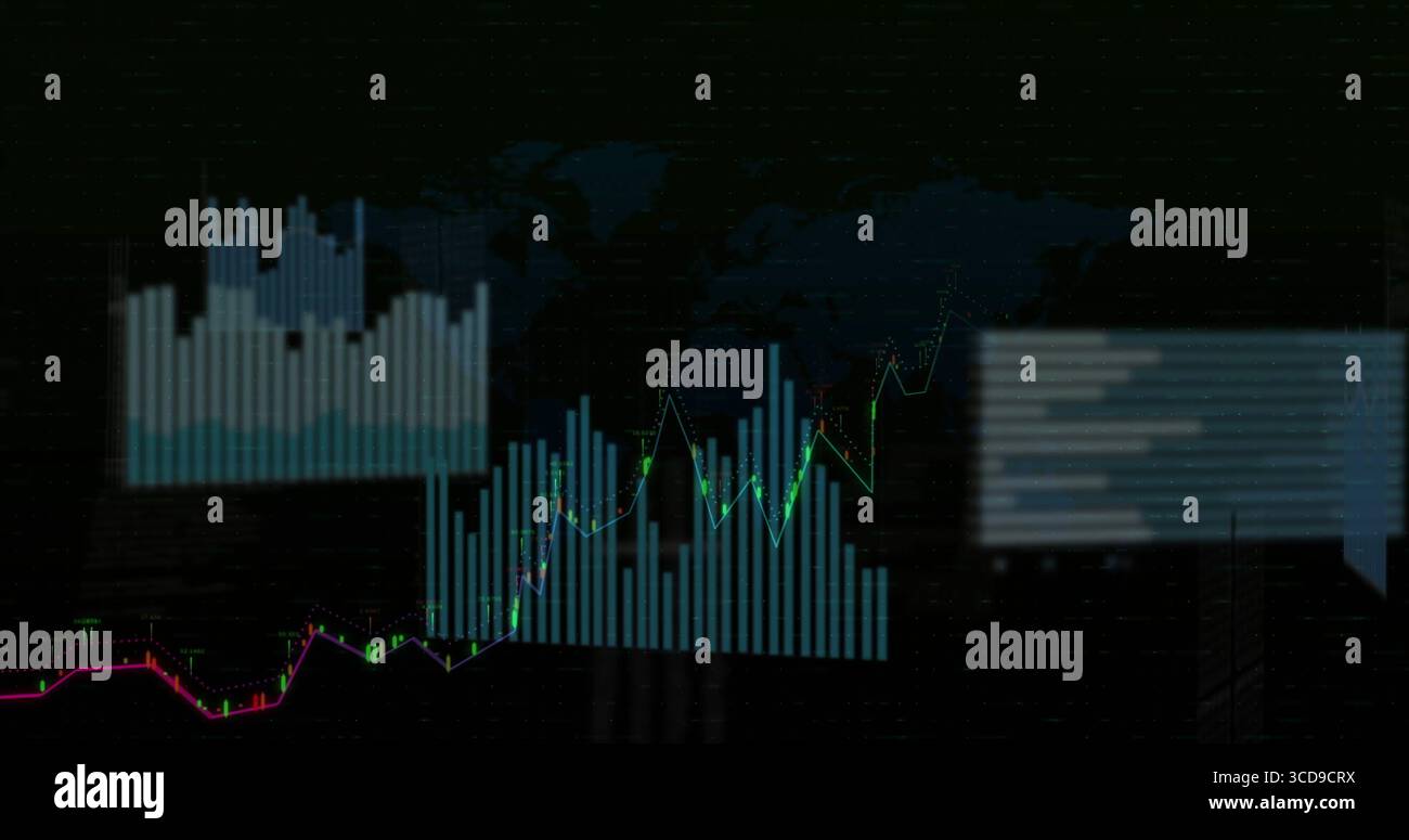 Showing dark trading panel hi-res stock photography and images - Alamy