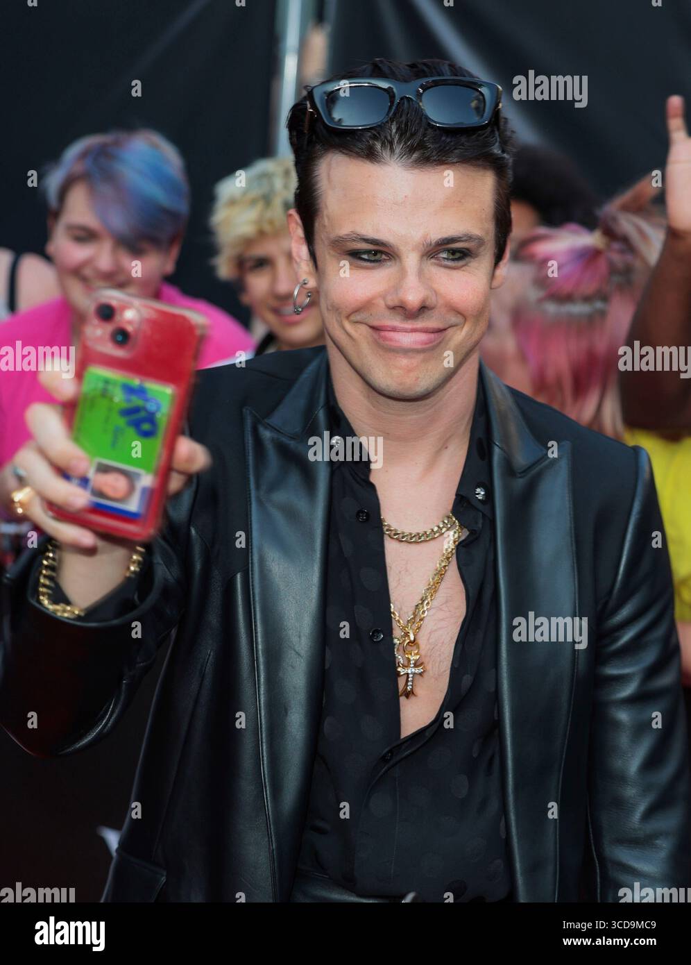 Photo by: KGC-158/STAR MAX/IPx 2025 8/12/25 YUNGBLUD (aka Dominic Richard Harrison) at the ...