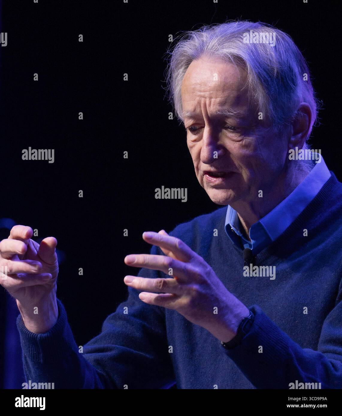 August 12,, 2025, Las Vegas, Nevada, USA: GEOFFREY HINTON, Turing Award ...