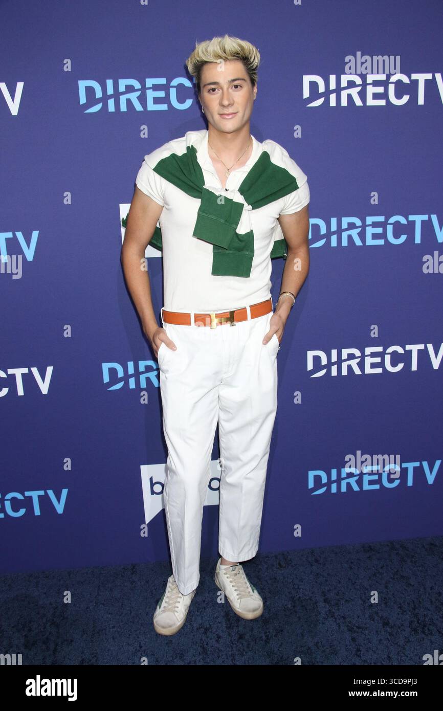 NEW YORK, NY - AUGUST 12: Sebastian Bails at the DIRECTV Plot Twist ...