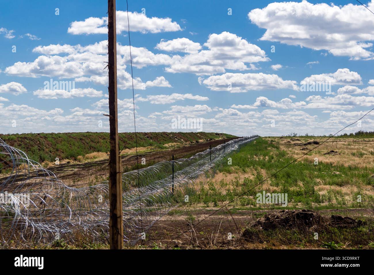 Kramatorsk, Ukraine, August 12, 2025 The Ukrainian defense system ...