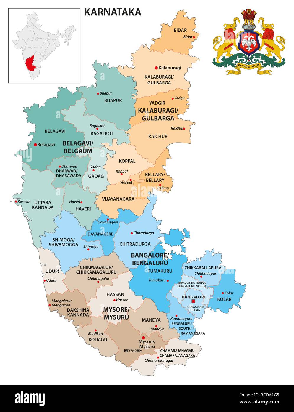 India map vector hi-res stock photography and images - Alamy