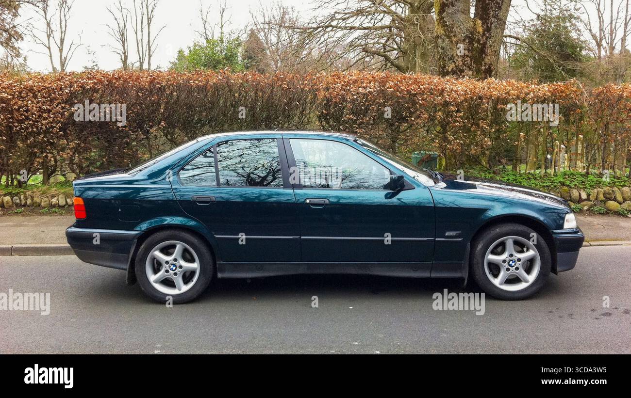 13th March, 2012, Cockermouth, Cumbria, United KIngdom. BMW E36 British ...