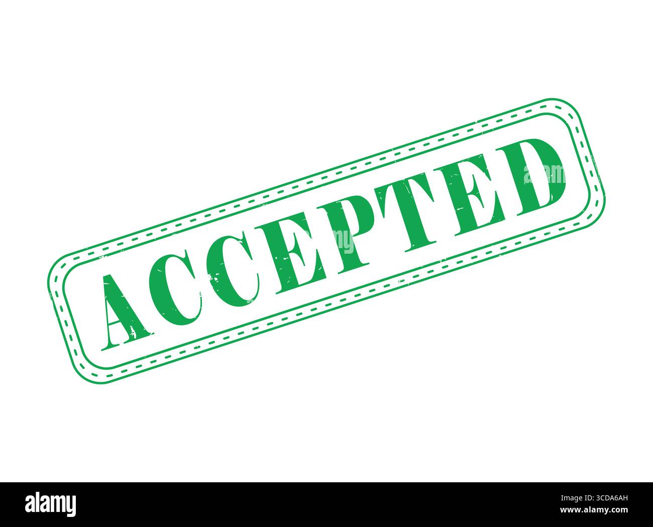 Accepted seal vector vectors hi-res stock photography and images - Alamy