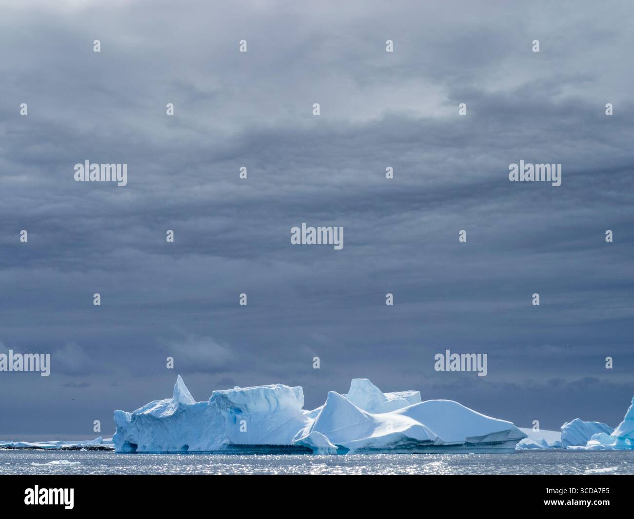 Dome iceberg, Pleneau Bay, Wilhelm Archipelago, Antarctica Stock Photo ...