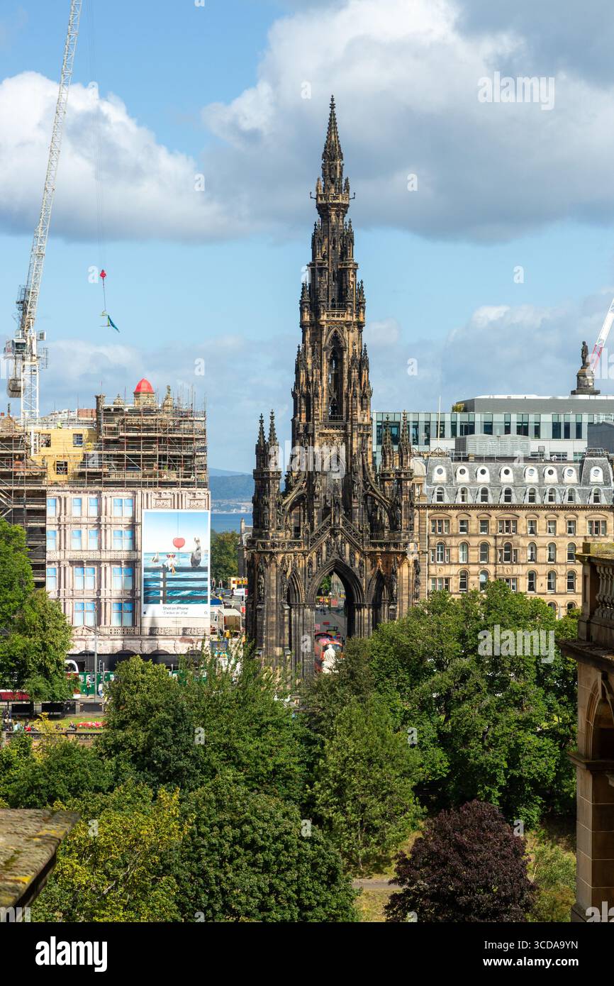 The Scott Monument is a Victorian Gothic monument to Scottish author ...