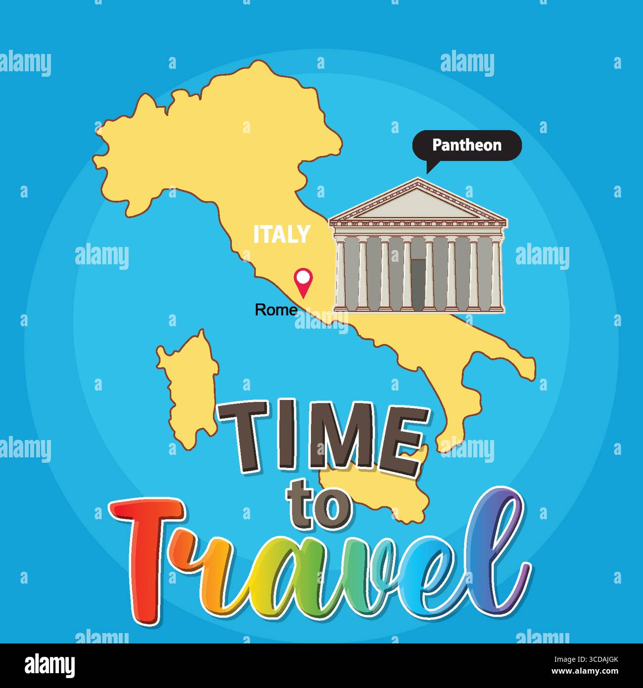 Historic educational travel Stock Vector Images - Alamy