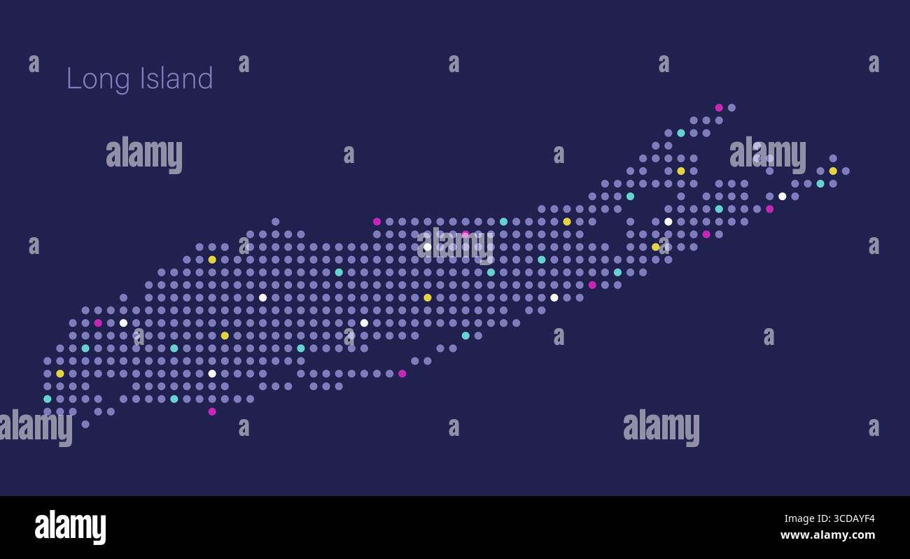 Usa long island new Stock Vector Images - Alamy