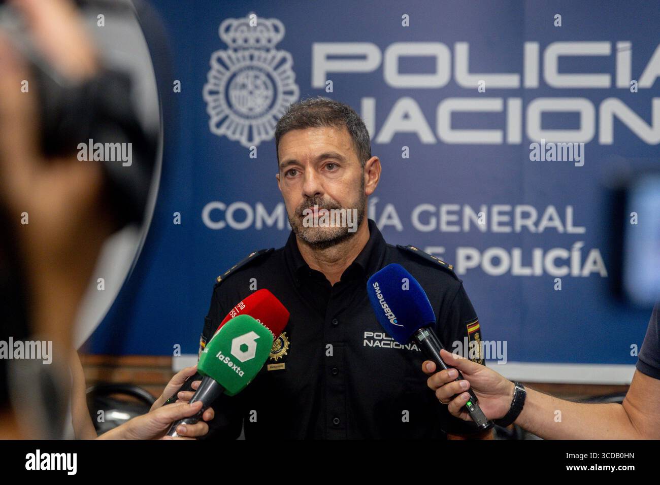 The head of the Illicit Vehicle Trafficking Group of the National ...