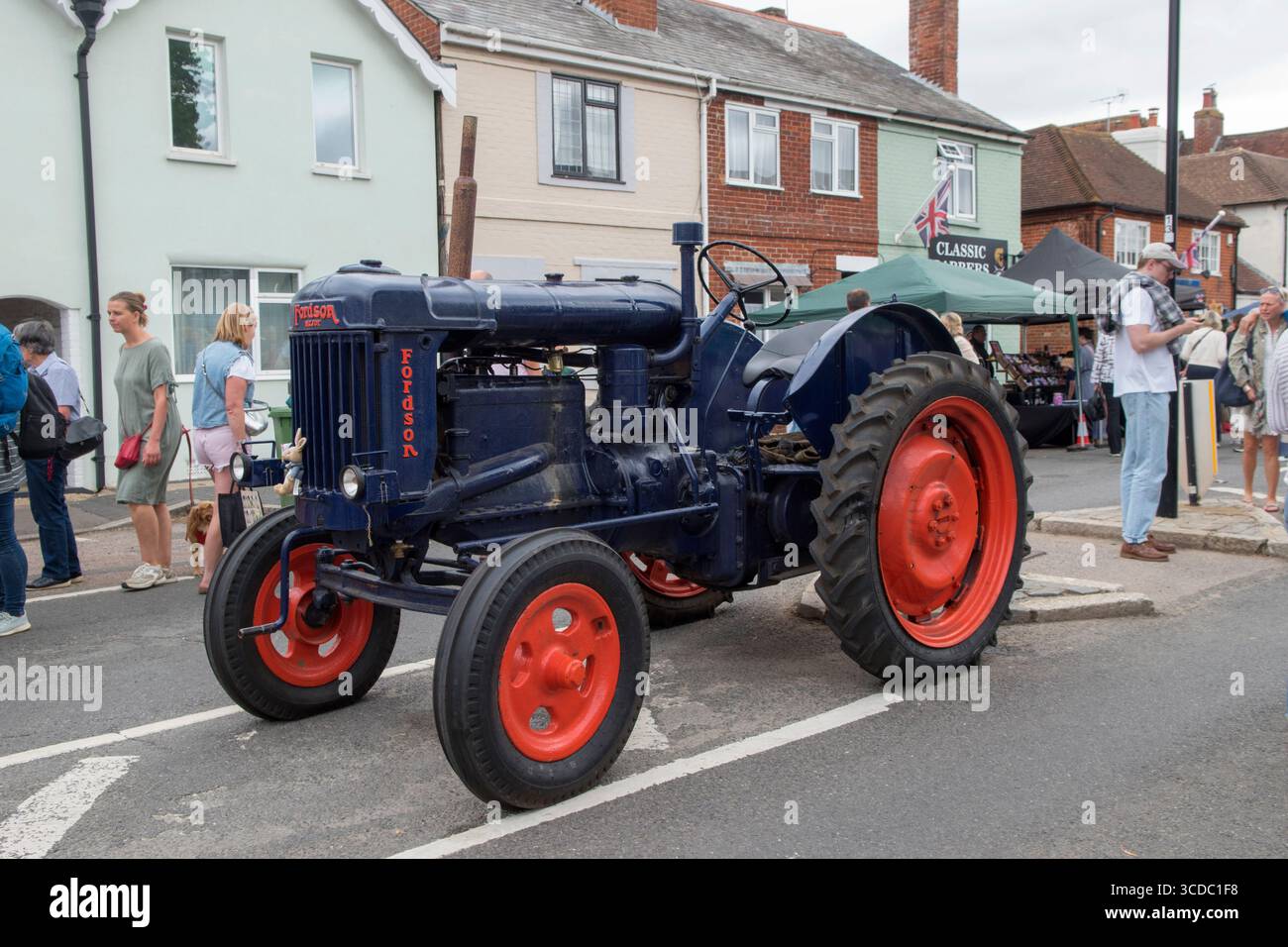 Fordson E27N Major Tractor. The 2WD tractor from the series manufactured by Fordson (a part of ...