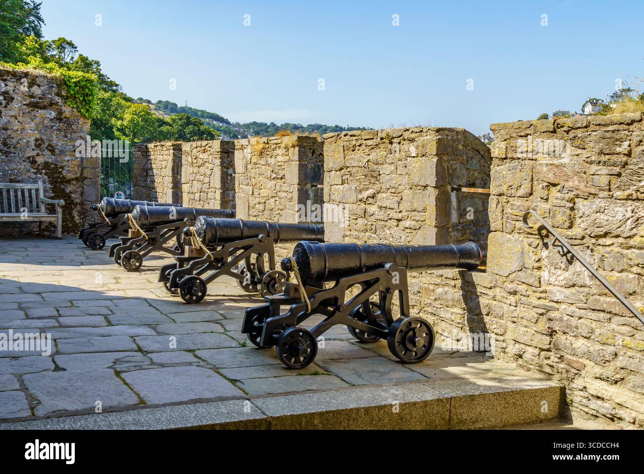 Dartmouth, UK. 10 August 2025. Dartmouth Castle is an artillery fort ...