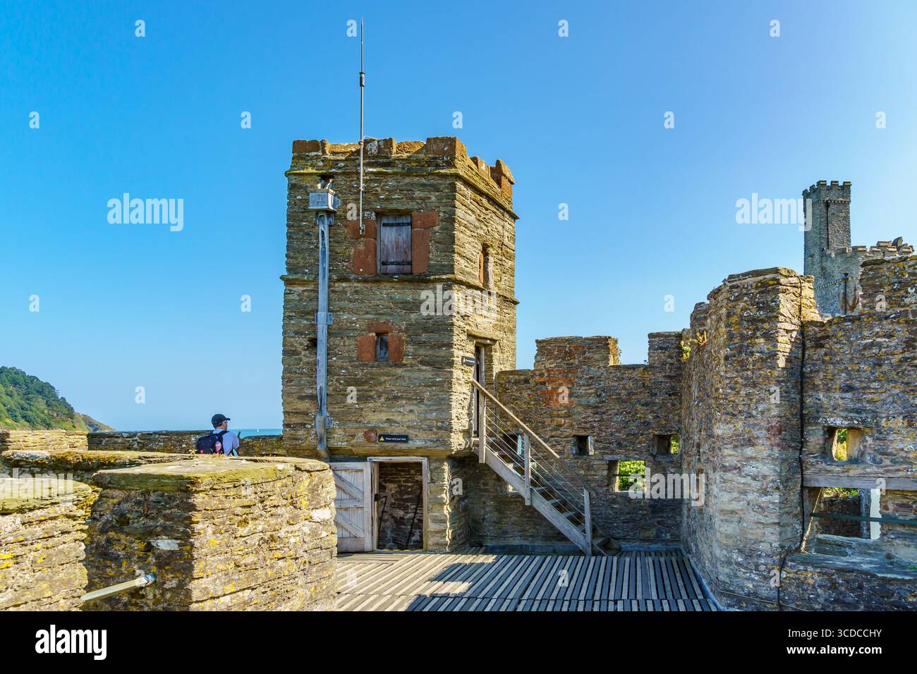 Dartmouth, UK. 10 August 2025. Dartmouth Castle is an artillery fort ...