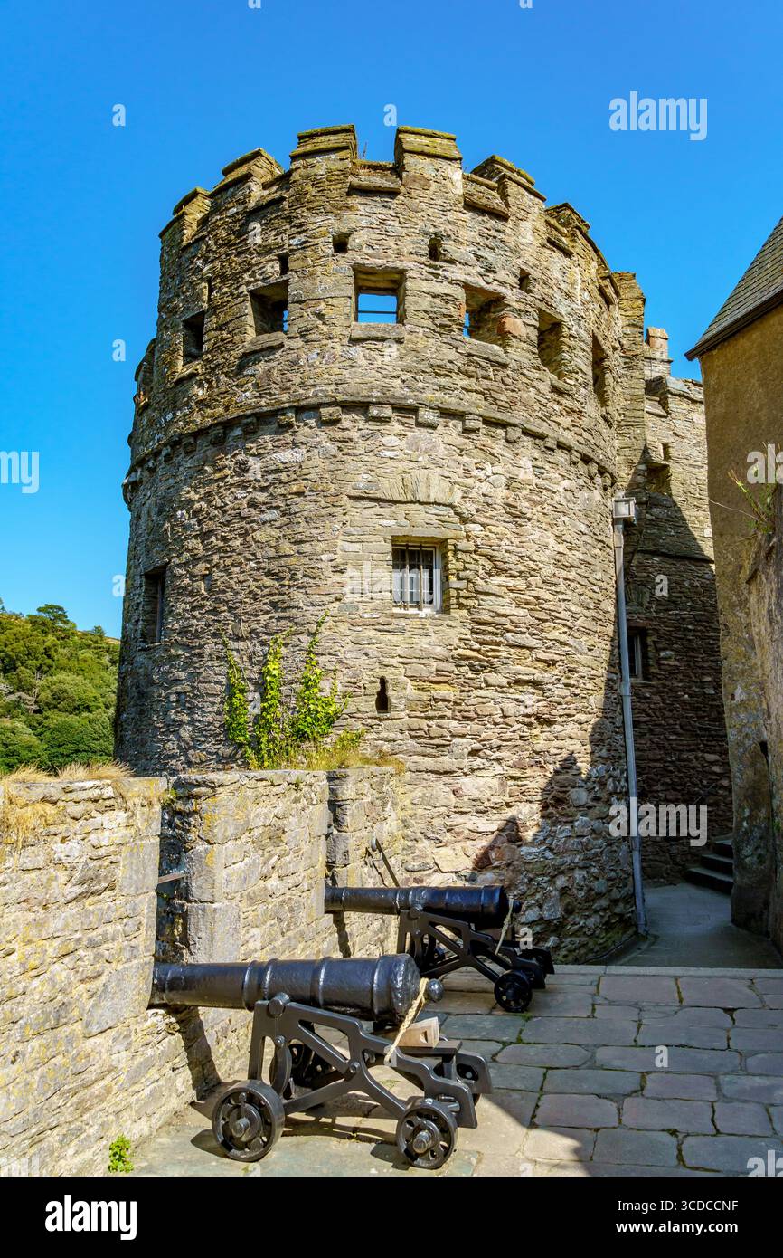 Dartmouth, UK. 10 August 2025. Dartmouth Castle is an artillery fort ...