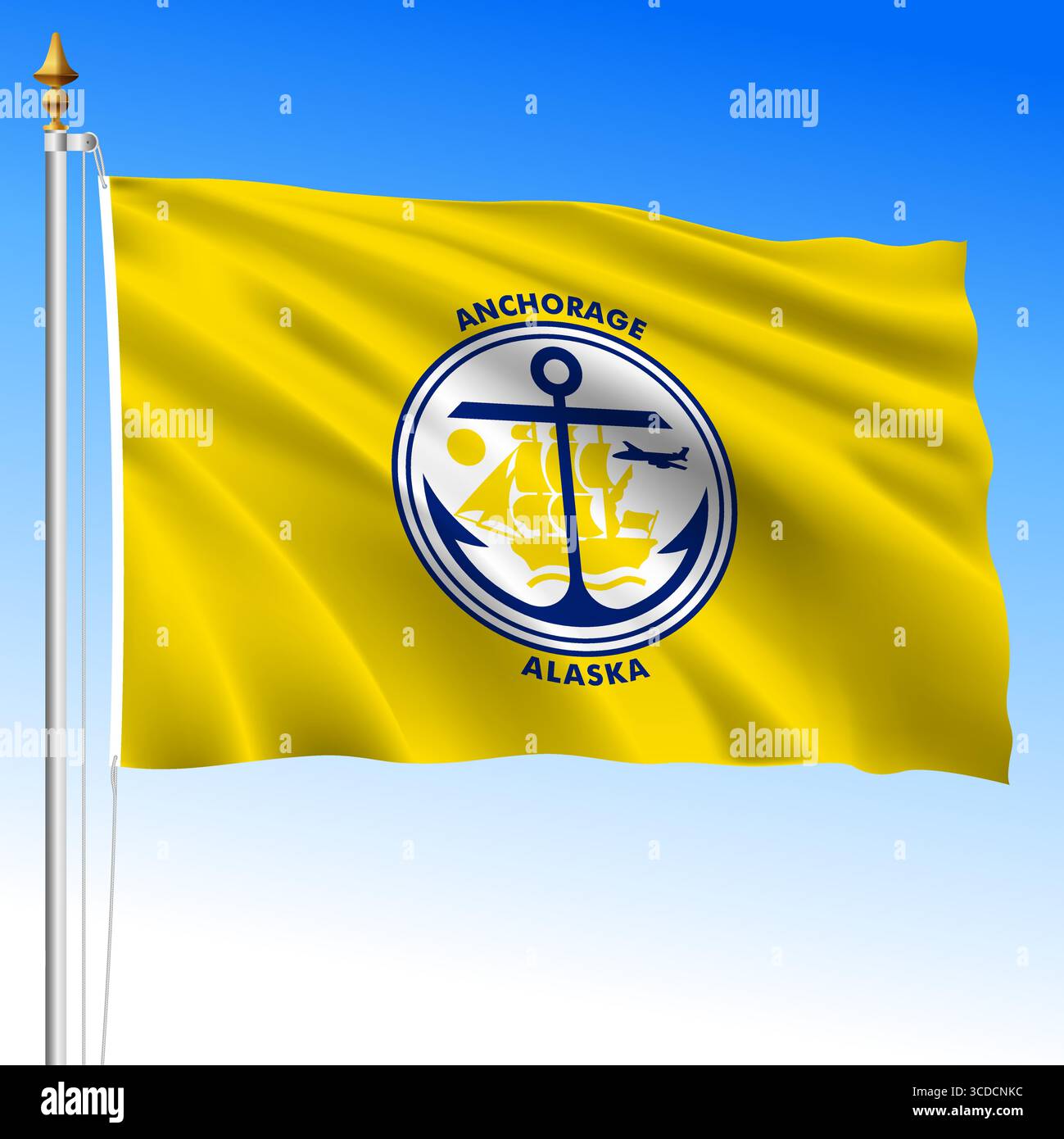 Alaska port Stock Vector Images - Alamy