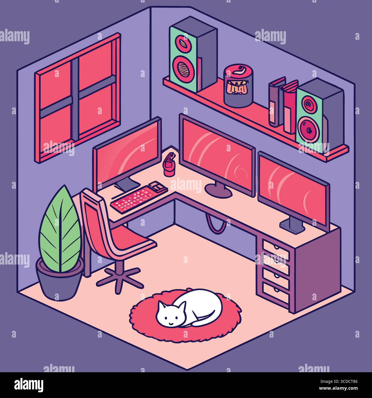 Digital marketing visual Stock Vector Images - Alamy