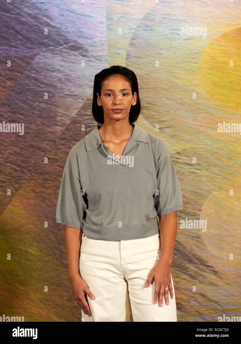 Locarno, Switzerland, 13th Aug, 2025. Nadia Melliti attends a photocall ...