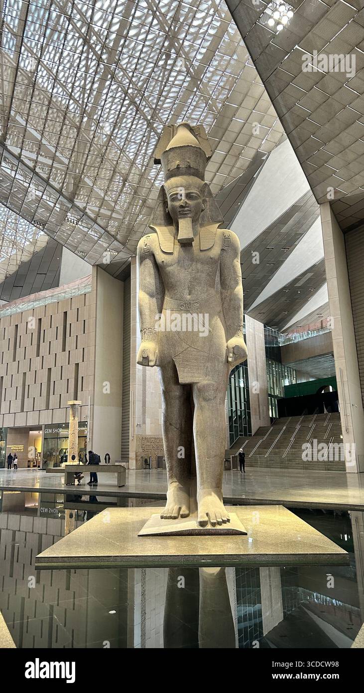Ramses II from The Grand Egyptian Museum, New Giza Museum, the largest ...