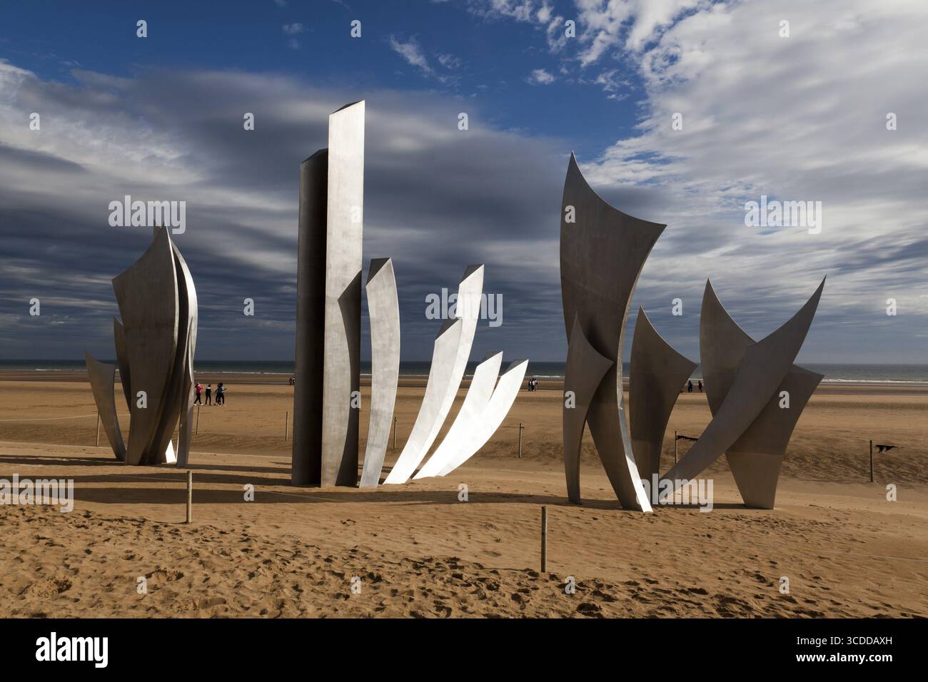 Scenes from the D Day landing beaches and surrounding area in Normandy ...
