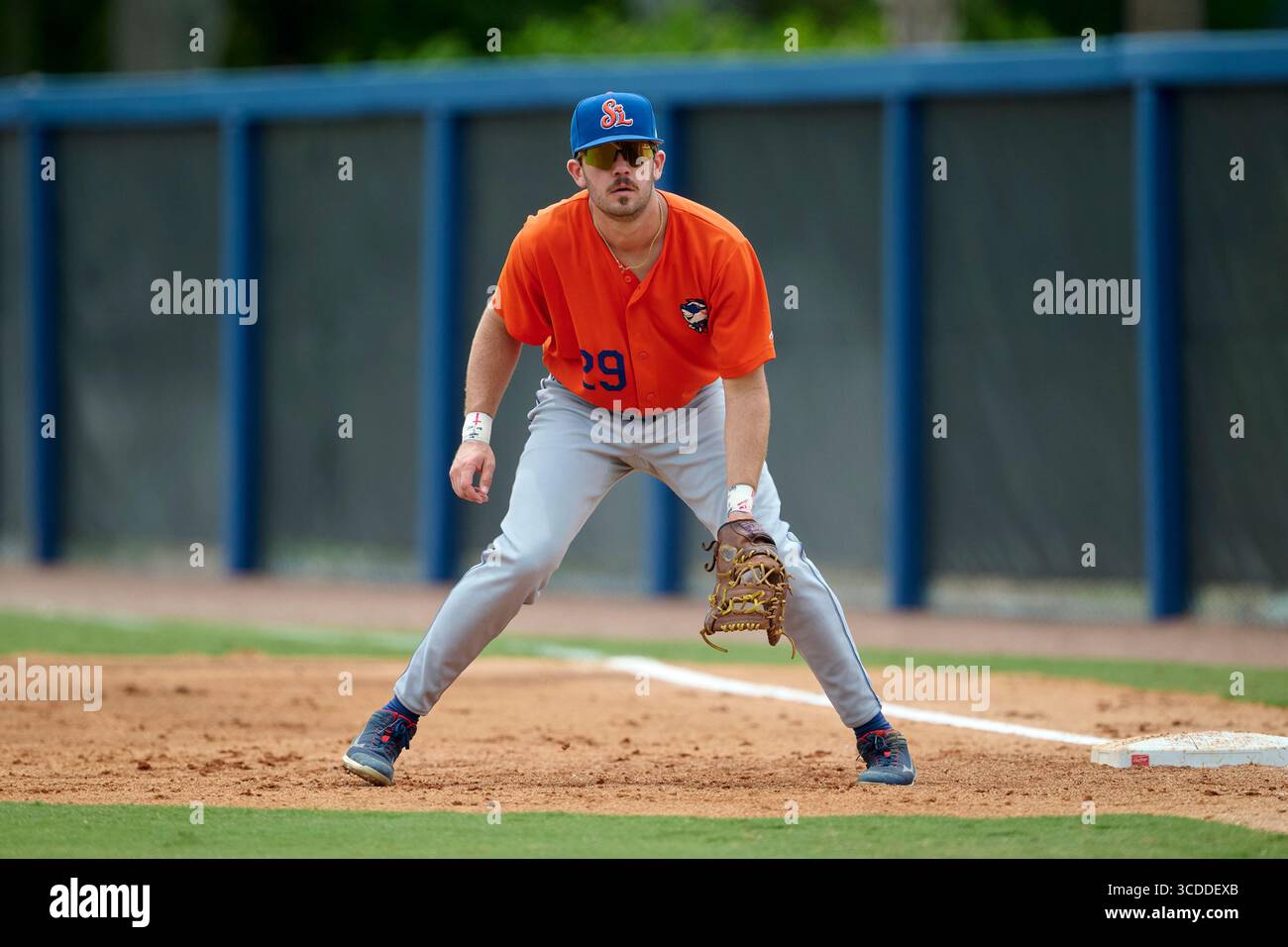 St. Lucie Mets first baseman Trace Willhoite (29) during an MiLB ...