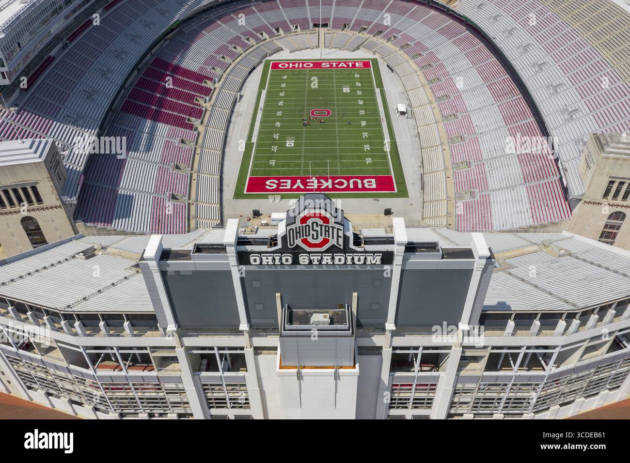 Ohio stadium columbus from above hi-res stock photography and images ...