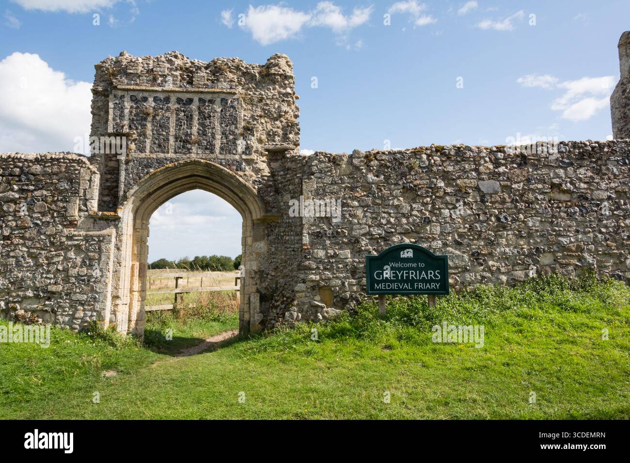 Greyfriars Monastery Gatehouse (aka Greyfriars Medieval Friary) Dunwich ...
