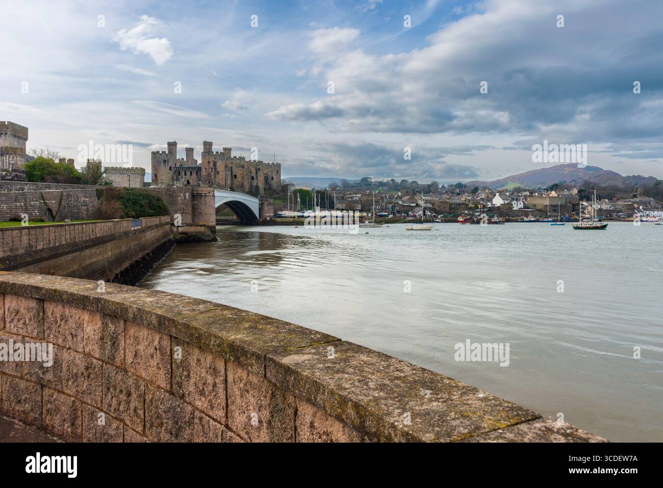 Conwy Castle, Conwy County Borough, Wales, UK Stock Photo - Alamy