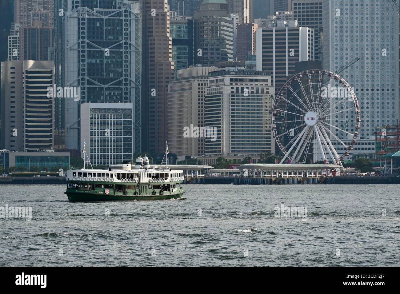 Special Panda Decoration Star Ferry A special edition panda-themed ...