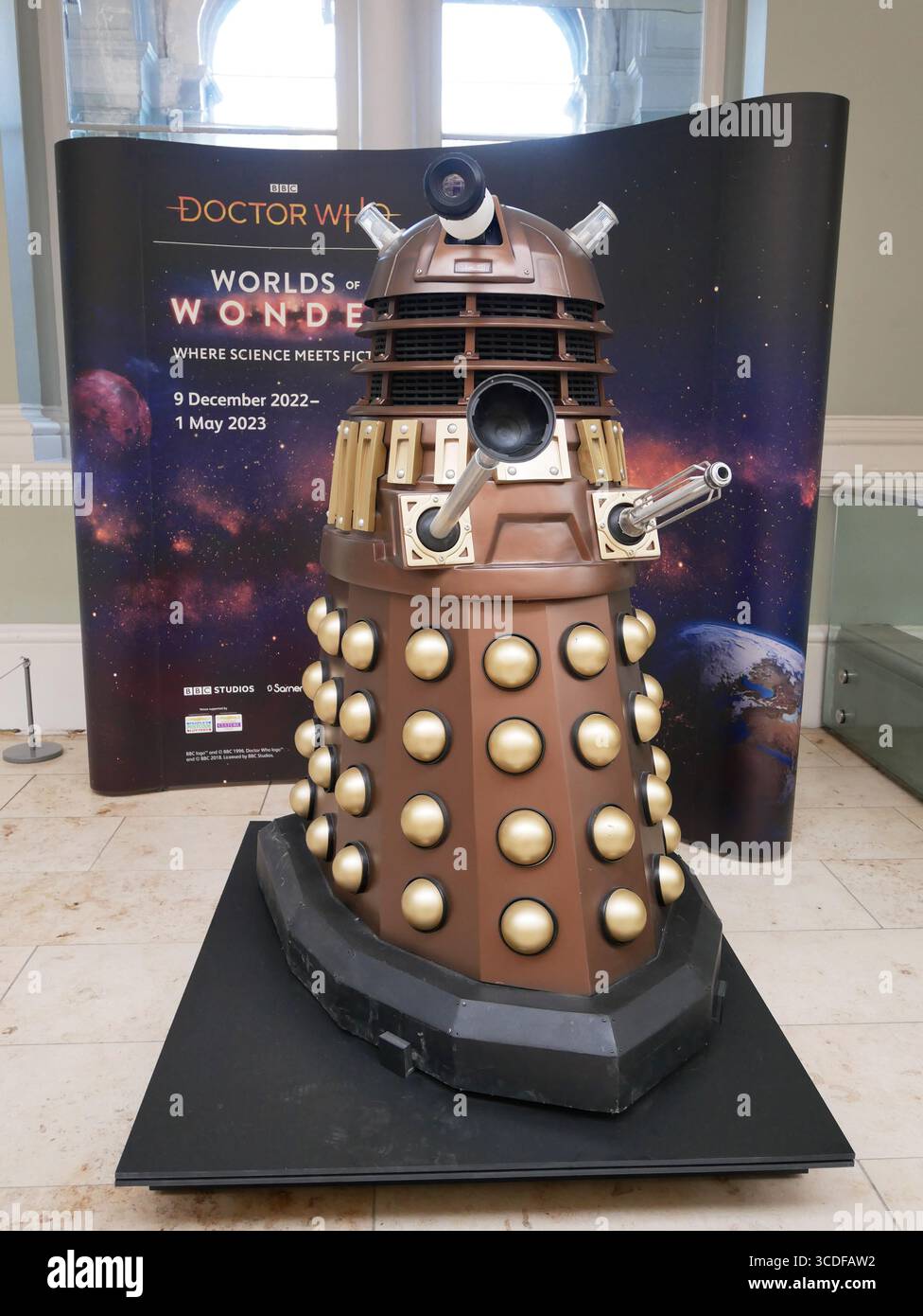 Dalek from the Doctor Who television series exhibited at the National ...