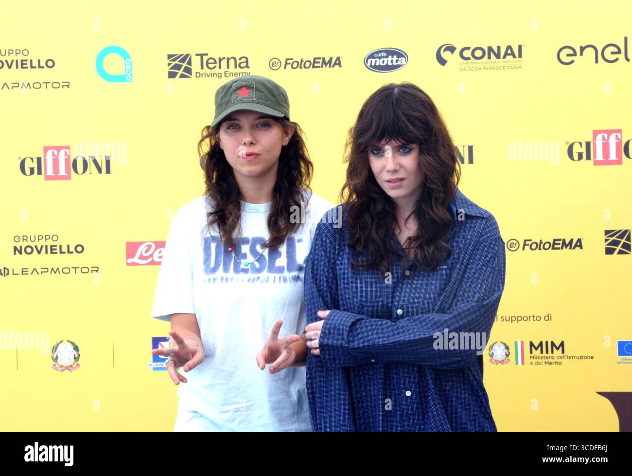 GIFFONI VALLE PIANA,ITALY - July 20,2025 : Valentina Sanseverino aka ...
