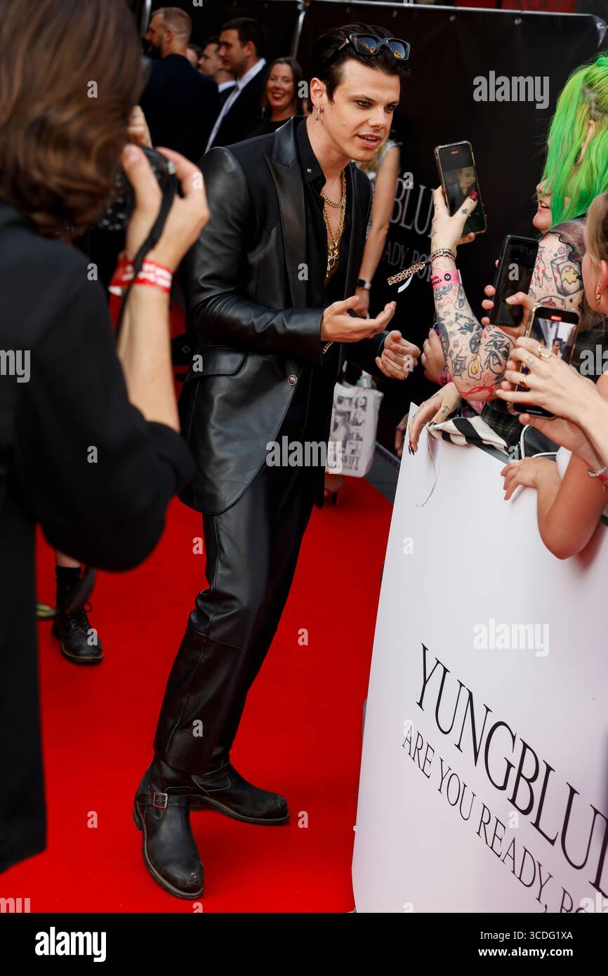 YUNGBLUD aka Dominic Richard Harrison attending the YUNGBLUD. Are You ...