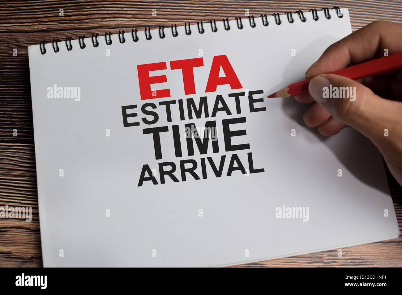 Estimate time arrival hi-res stock photography and images - Alamy