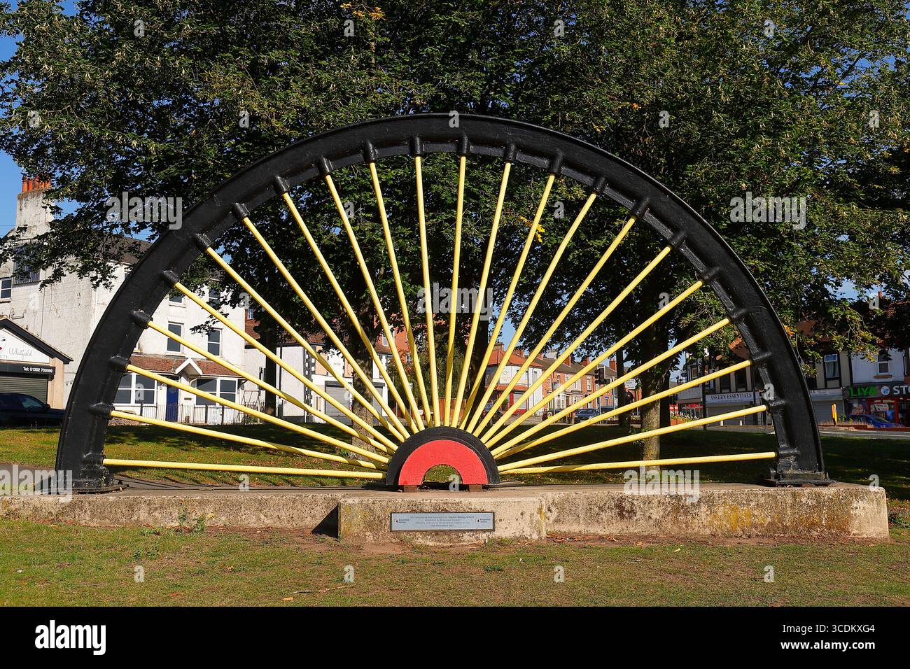Askern mining wheel hi-res stock photography and images - Alamy