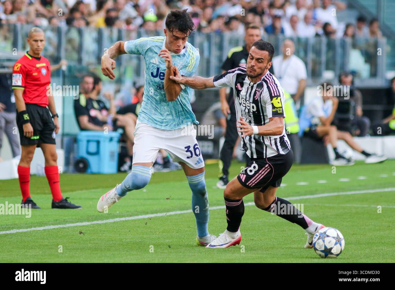 Turin, Italy - Augus 12th 2025: Alessandro Pietrelli of Juventus Next ...