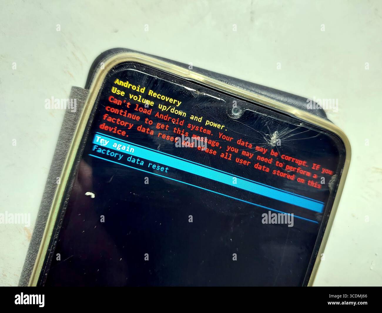 Data reset android hi-res stock photography and images - Alamy